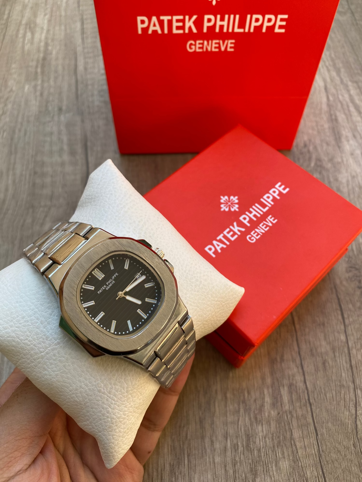 PATEK PHILIP black dial – omar watches